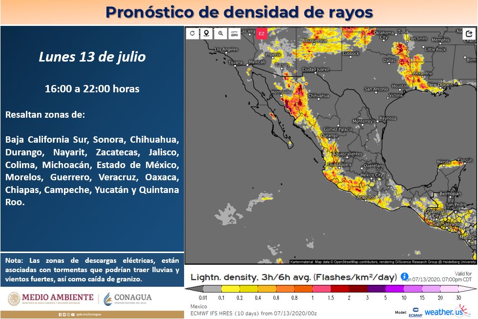 Pronostican fuertes lluvias para Jalisco - El Suspicaz